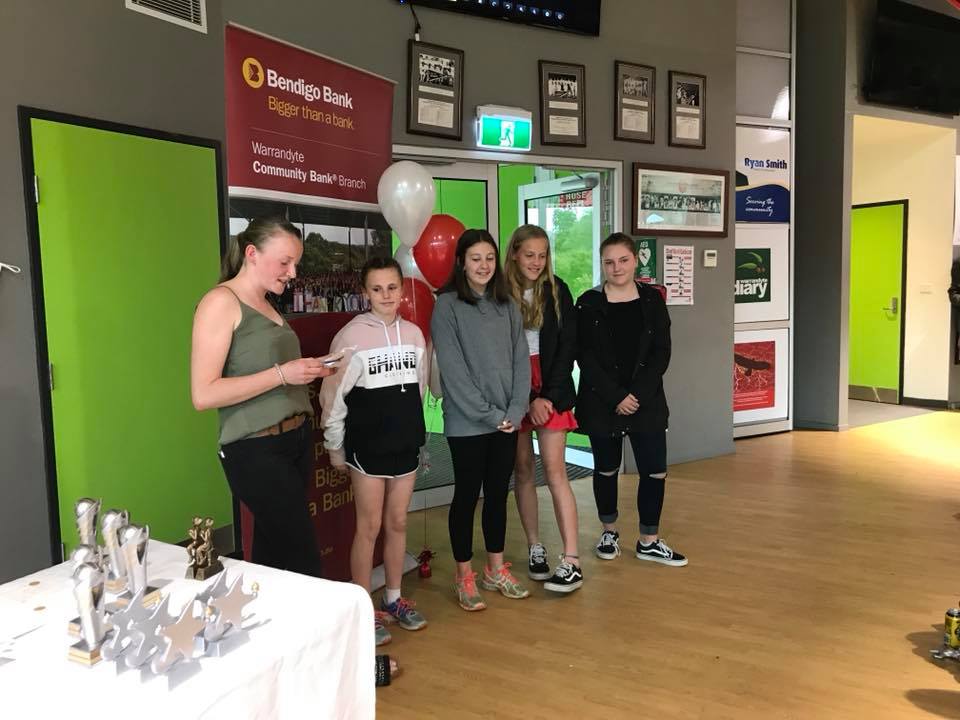 Junior Presentations and Colour Run - Warrandyte Netball Club